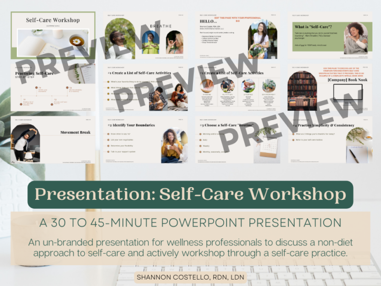 Presentation and Workshop on Self-Care | Employee Wellbeing | Corporate ...