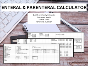 Enteral Nutrition Calculator - Well Resourced Dietitian