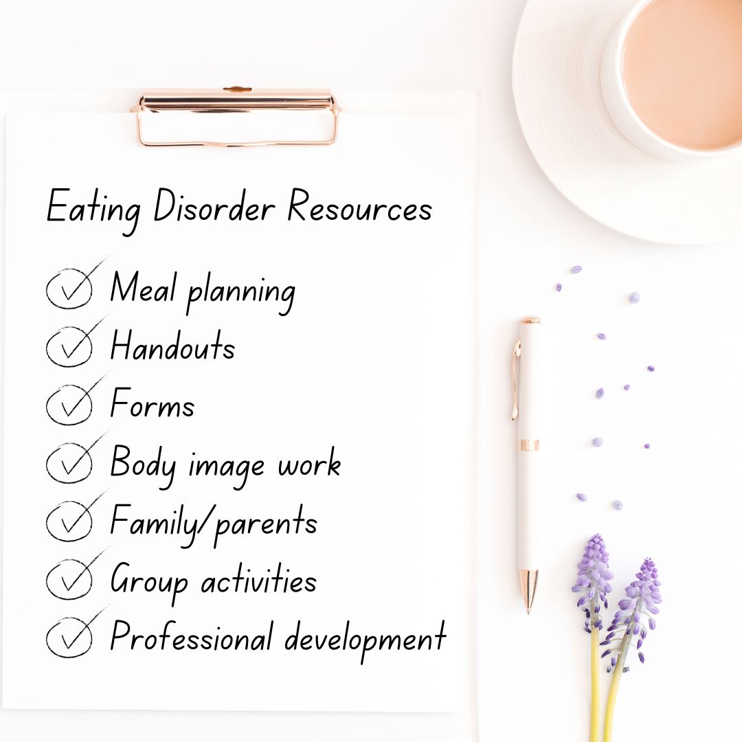 50+ Helpful Eating Disorder Resources for Dietitians - Well Resourced ...