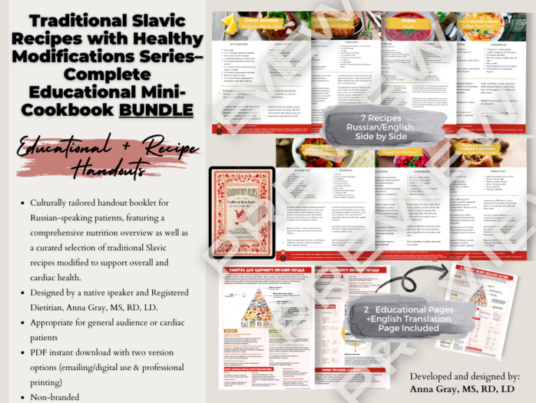 COMPLETE BUNDLE: Traditional Slavic Recipes with Heart Healthy ...