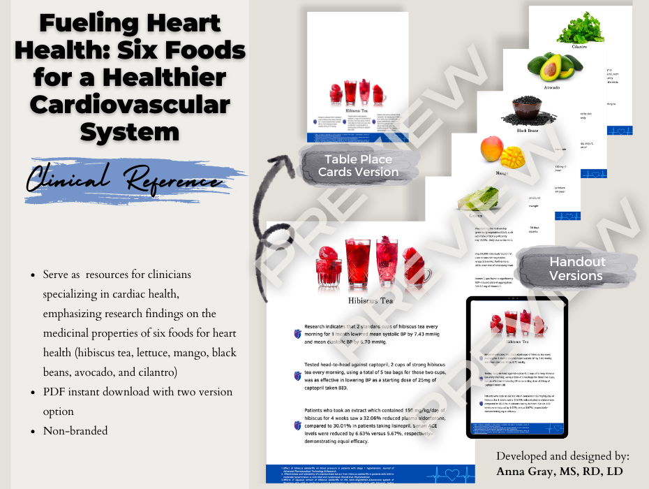 Fueling Heart Health: Six Foods for a Healthier Cardiovascular System ...