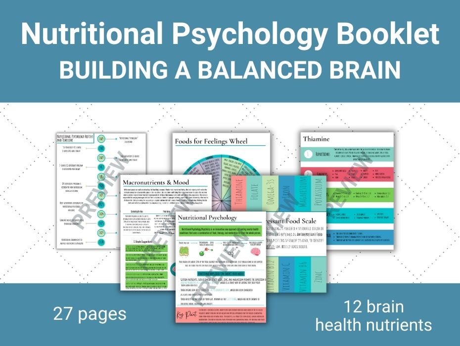 Nutritional Psychology Booklet | Well Resourced Dietitian