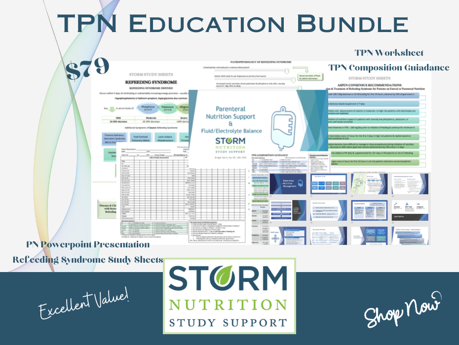Tpn Worksheet The Total Rundown On Total Parenteral Nutrition