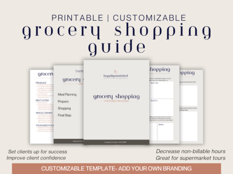 Grocery Shopping Guide | Well Resourced Dietitian