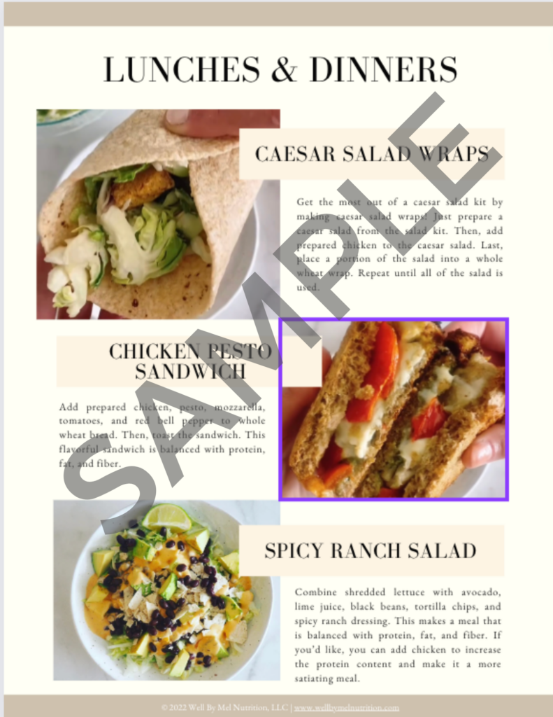 20 Nutritious Recipes You Can Make in 5-Minutes - Well Resourced Dietitian