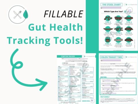 FILLABLE Gut Health Tracking Tools - Well Resourced Dietitian