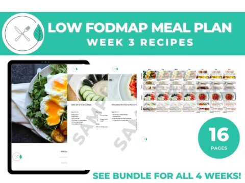 Low FODMAP Meal Plan Week 3 Recipes - Well Resourced Dietitian