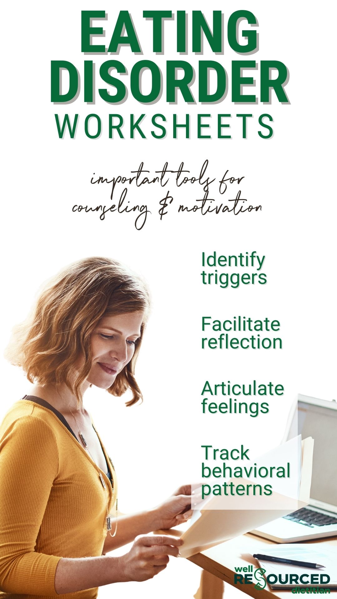 15 Eating Disorder Worksheets to Help Your Clients - Well Resourced ...
