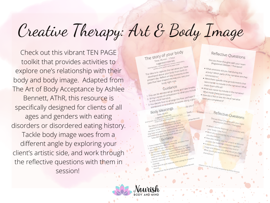 Creative Therapy: Art & Body Image - Well Resourced Dietitian