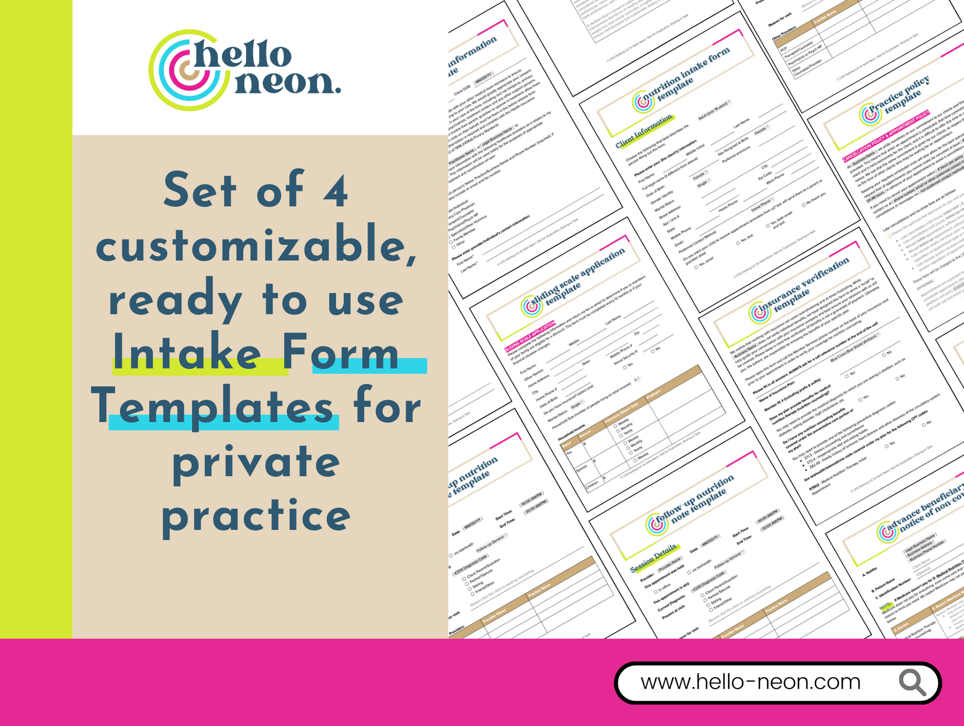 "Formable Forms" - Client Onboarding Form Templates for Your Private ...