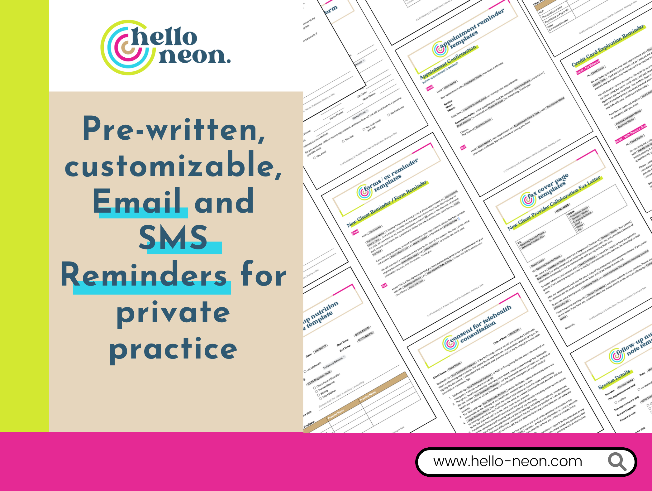 “Don’t Forget the Reminders” - Client Reminder Templates for Your ...