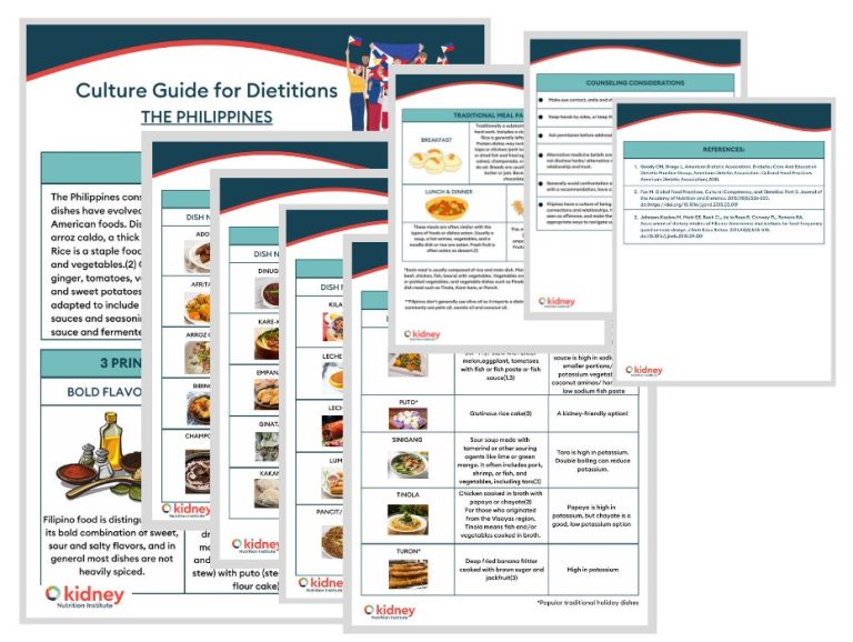 Filipino Culture Guide for Dietitians, Philippines - Well Resourced ...