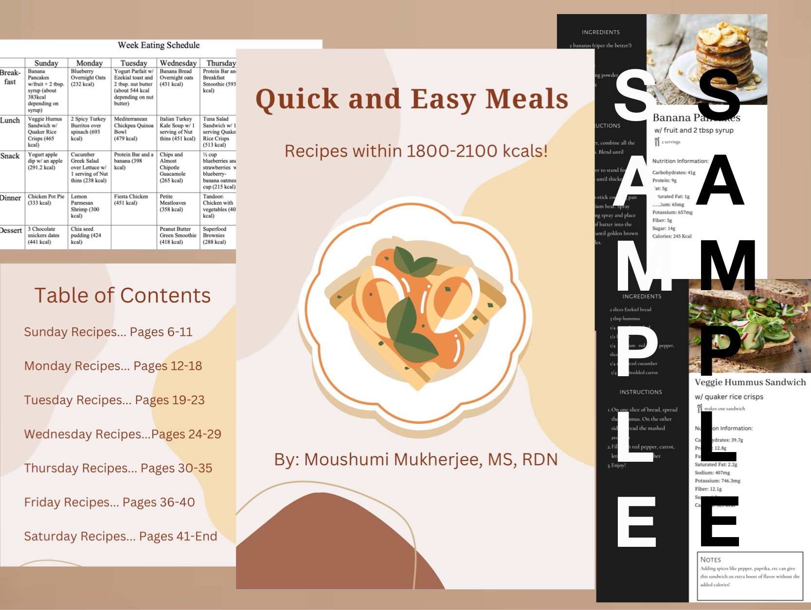 Quick and Easy Meals Ebook - Well Resourced Dietitian