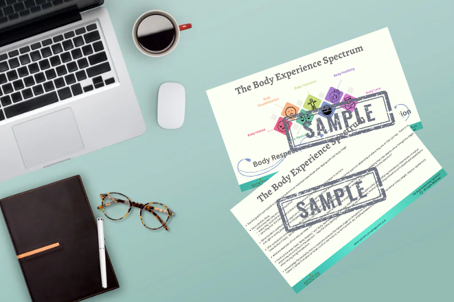 The Body Image Experience Client Handout - Well Resourced Dietitian