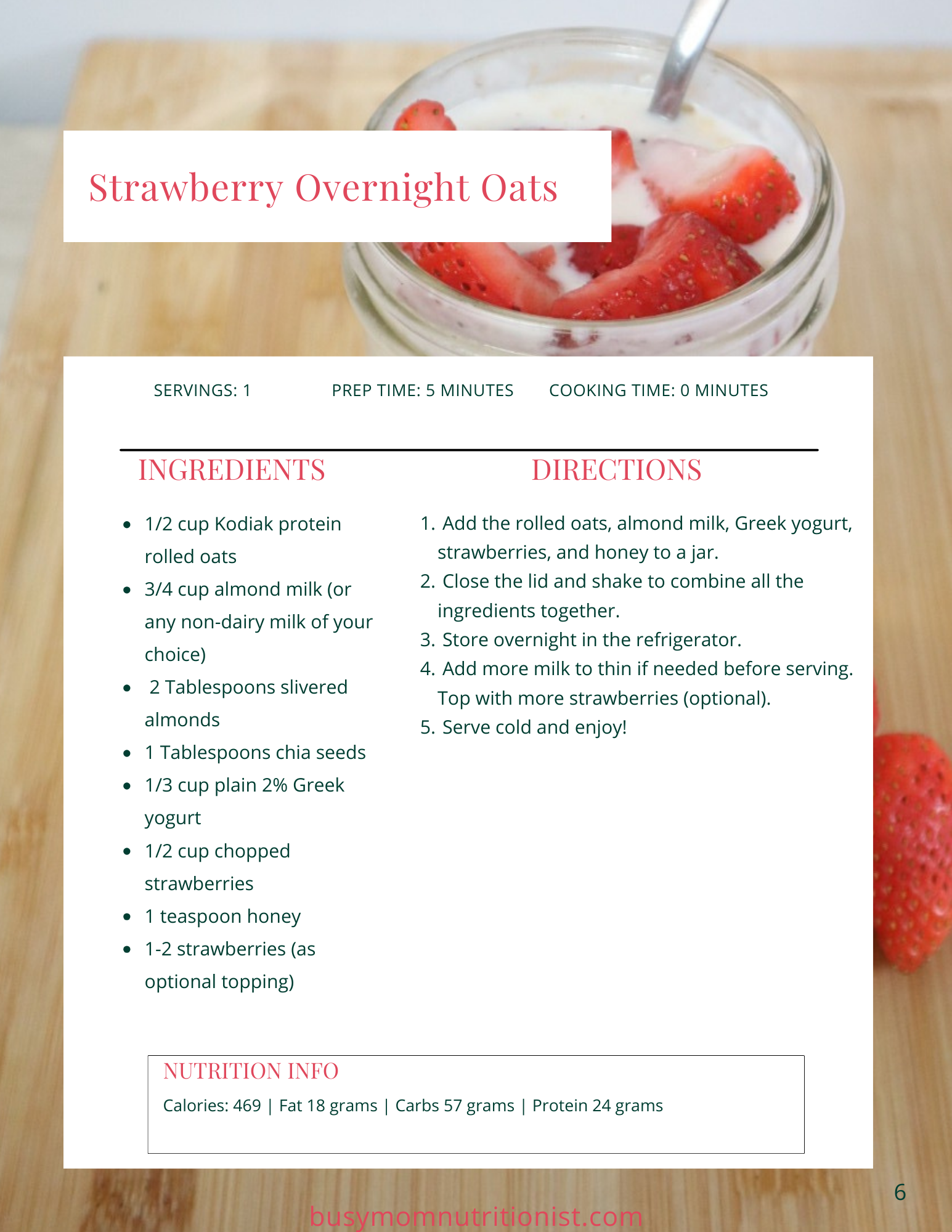 Quick & Protein-Packed Breakfast Meal Plan & Recipes - BUNDLE - Well ...