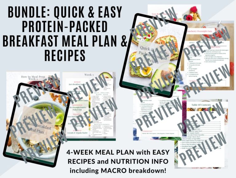 Quick & Protein-Packed Breakfast Recipes - Well Resourced Dietitian