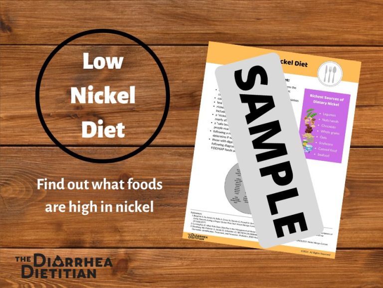 Low Nickel Diet - Well Resourced Dietitian