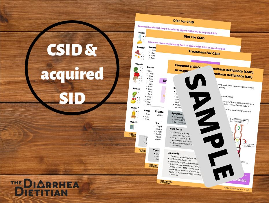 CSID & acquired SID - Well Resourced Dietitian