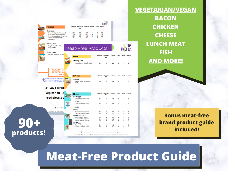 Vegetarian/Vegan Meat-Free Product Guide - Well Resourced Dietitian