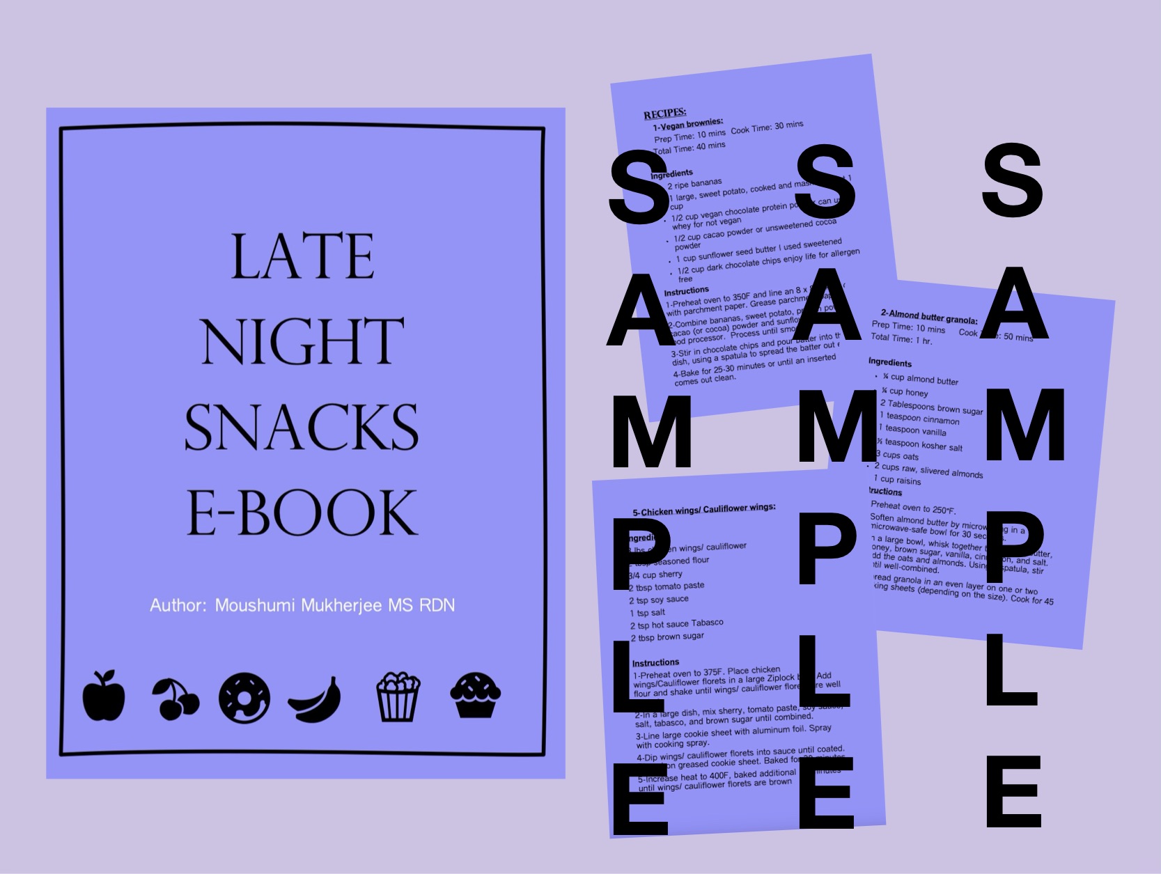 Late Night Snacks E-Book - Well Resourced Dietitian
