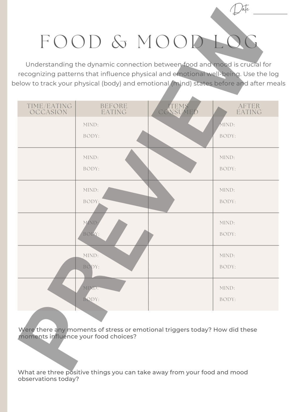 Food and Mood: Nutrition for Building a Balanced Brain - Well Resourced ...