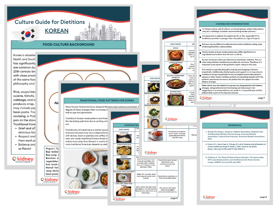 Korean Culture Guide for Dietitians - Well Resourced Dietitian