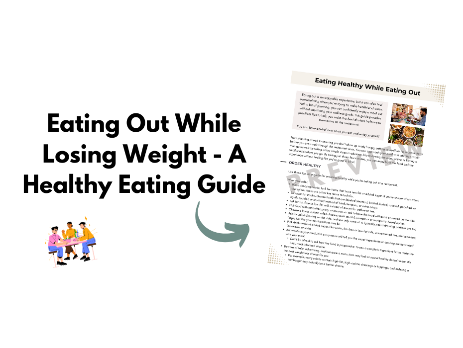 Eating Out While Losing Weight - A Healthy Eating Guide - Well ...