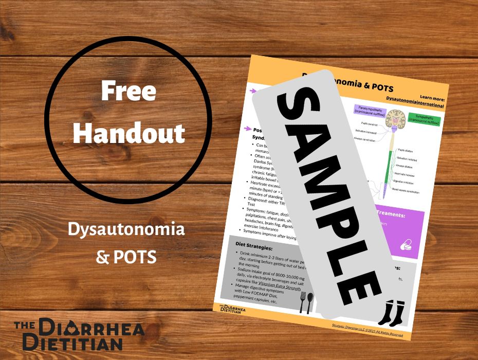 Dysautonomia & POTS - Well Resourced Dietitian