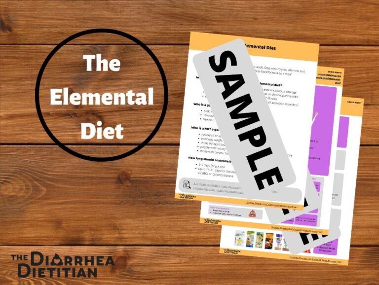 The Elemental Diet - Well Resourced Dietitian