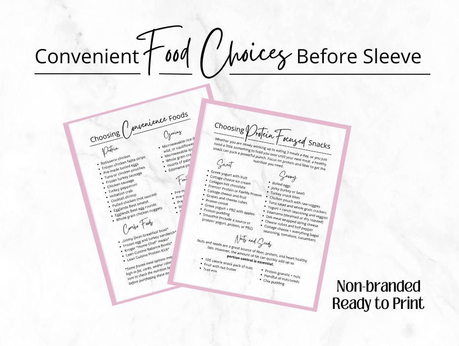 Convenient Food Choices for Meals or Snacks - Well Resourced Dietitian