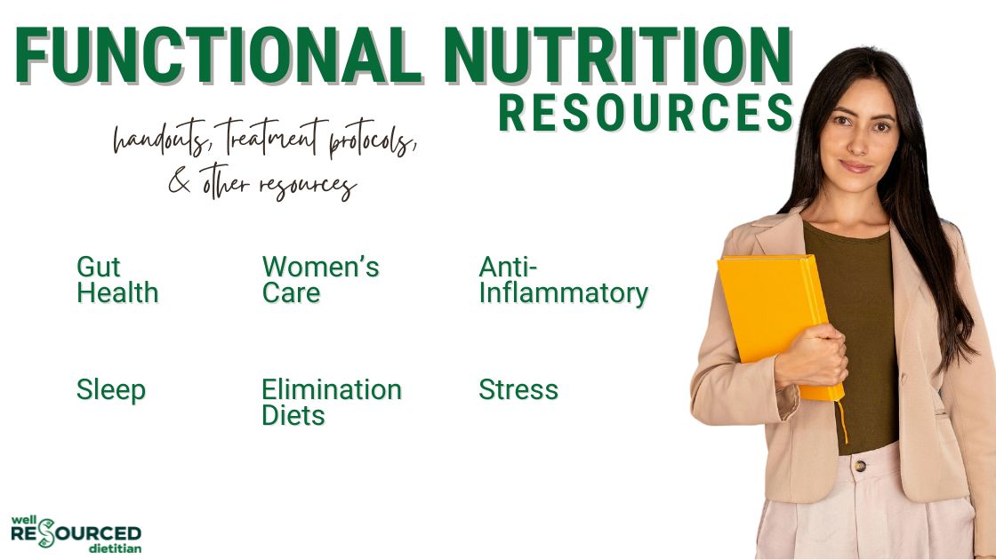 30+ Functional Nutrition Resources to Use with Clients - Well Resourced ...