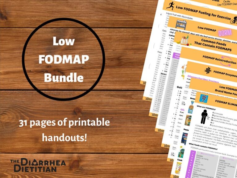 Low FODMAP Bundle - Well Resourced Dietitian