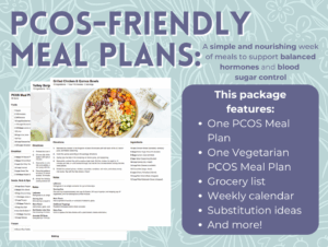 PCOS-Friendly Meal Plans: Omnivorous and Vegetarian - Well Resourced ...